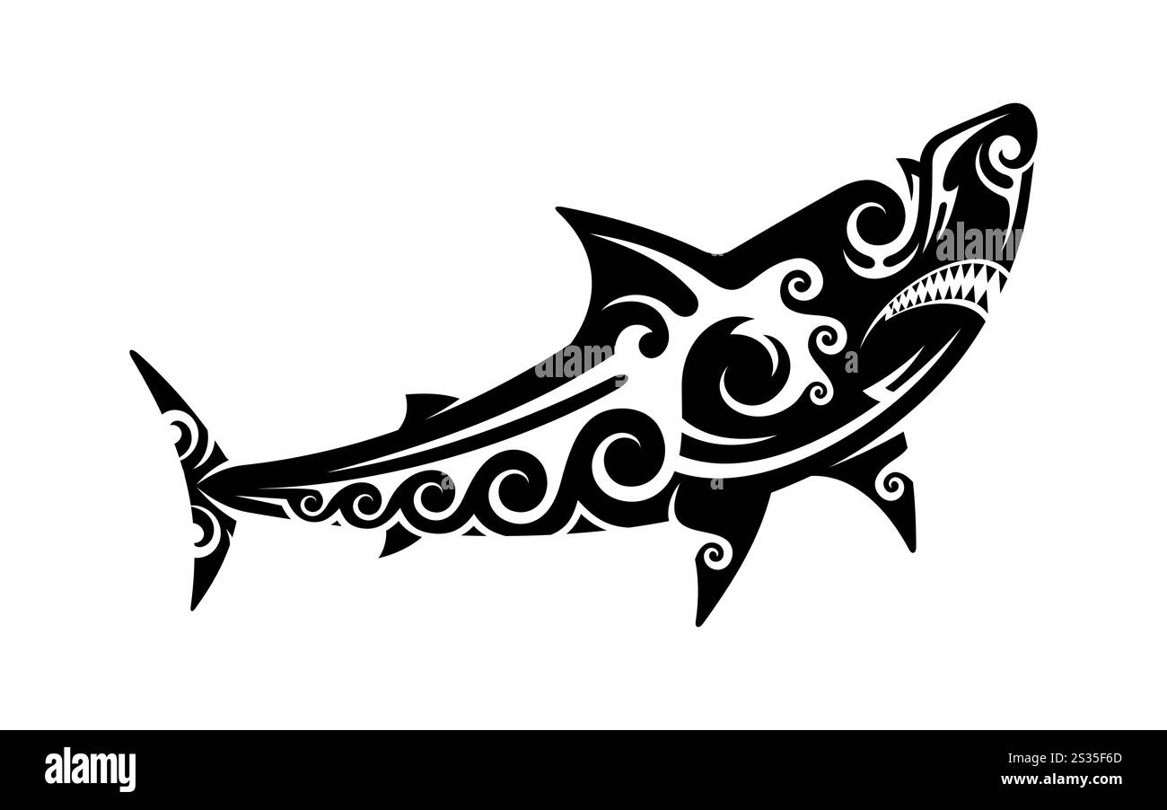 Tribal Shark Logo
