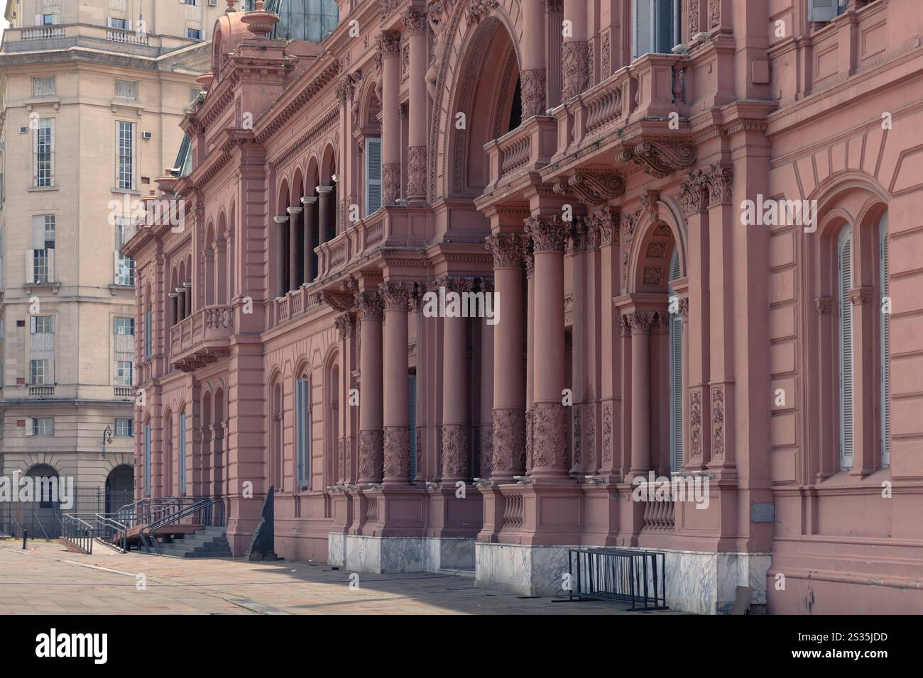 Buenos Aires, Argentina. January 01, 2025. The Pink House (Casa Rosada ...
