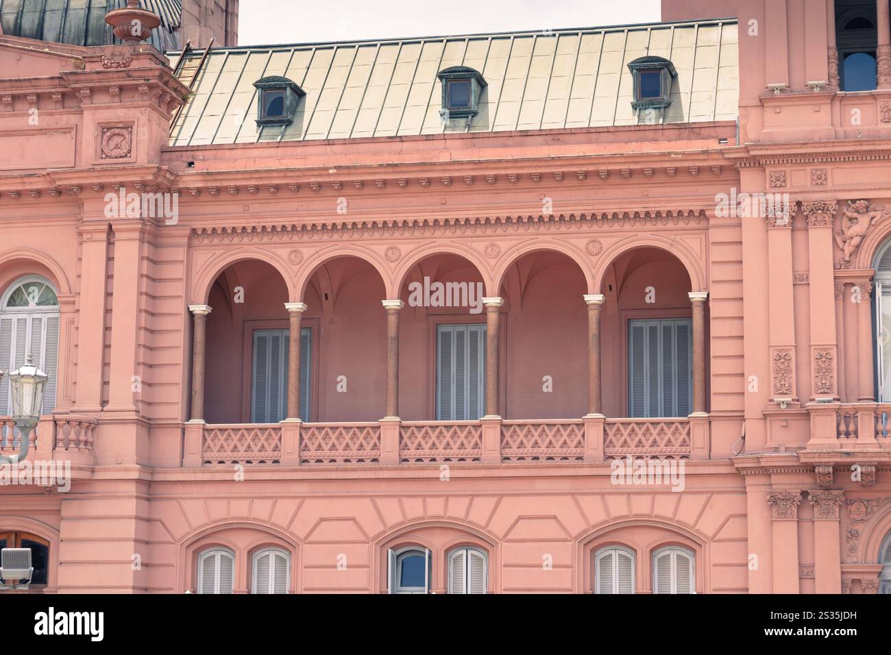 Buenos Aires, Argentina. January 01, 2025. The Pink House (Casa Rosada ...