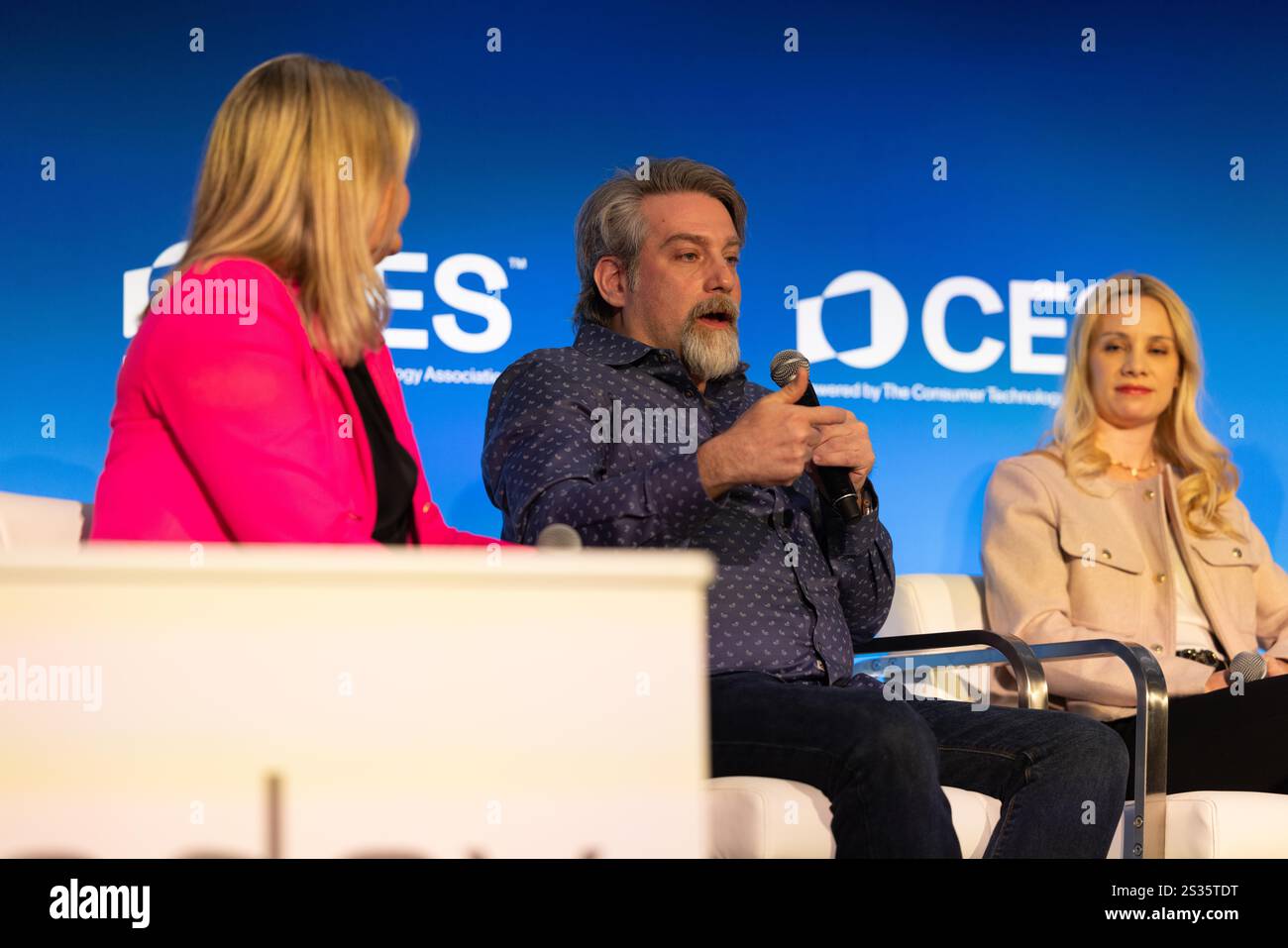 Las Vegas, Nevada, USA. 8th Jan, 2025. HASSAN SAWAF The Race for ...