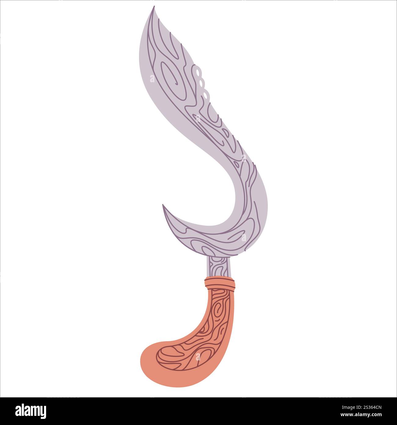 Kujang Indonesian traditional weapon Bandung West Java Indonesia ...