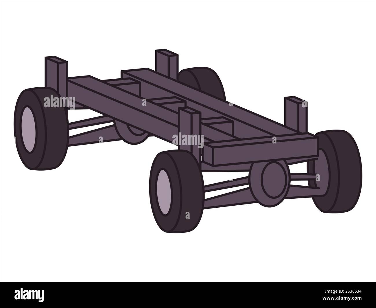 Rear control arm Stock Vector Images - Alamy
