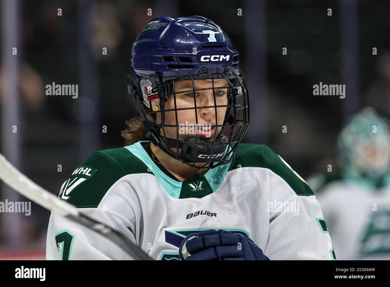 January 8th, 2025: Boston Fleet defender Sidney Morin (7) looks on ...