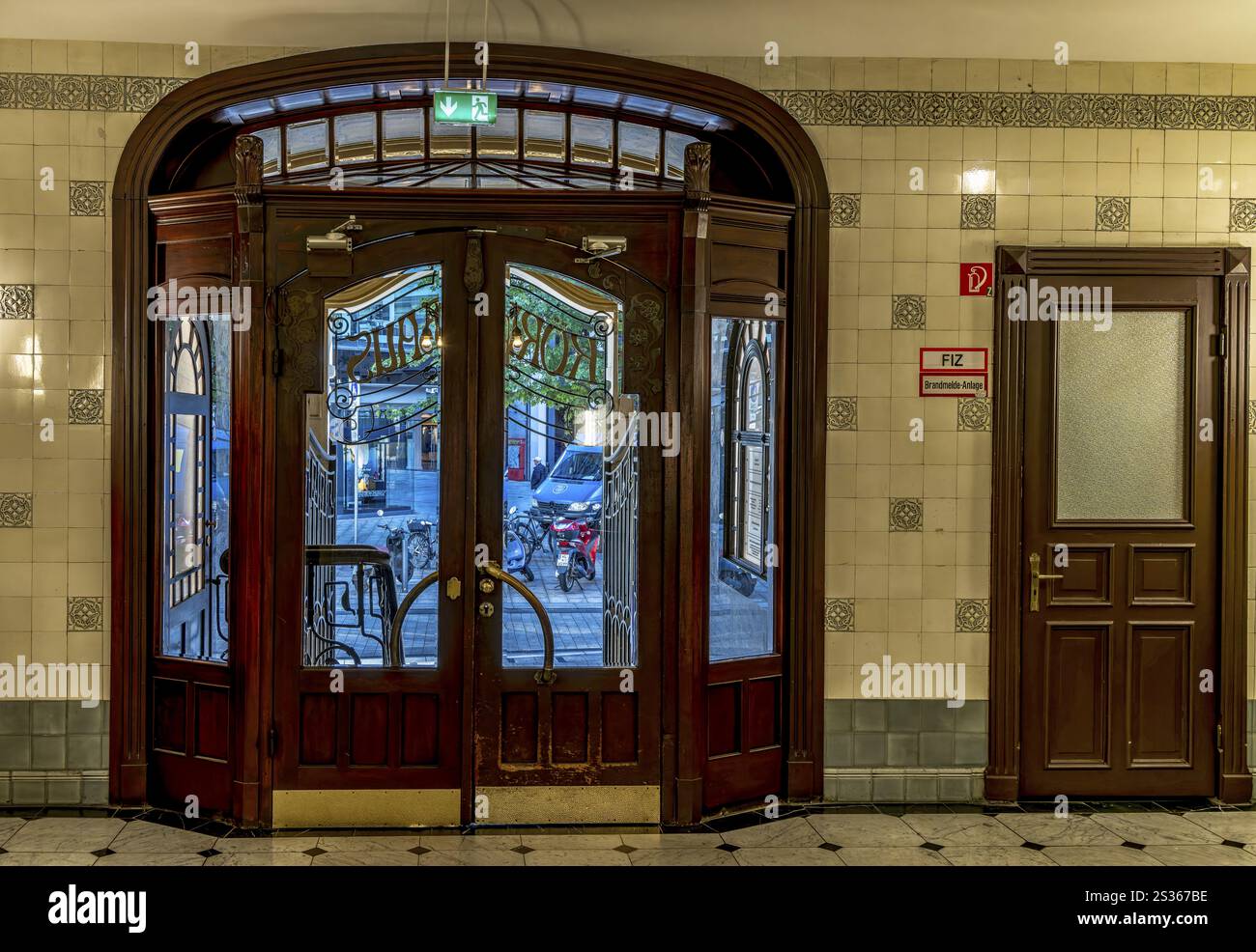 Interior view of Koerner Haus, Hamburg, Germany, Europe Stock Photo - Alamy