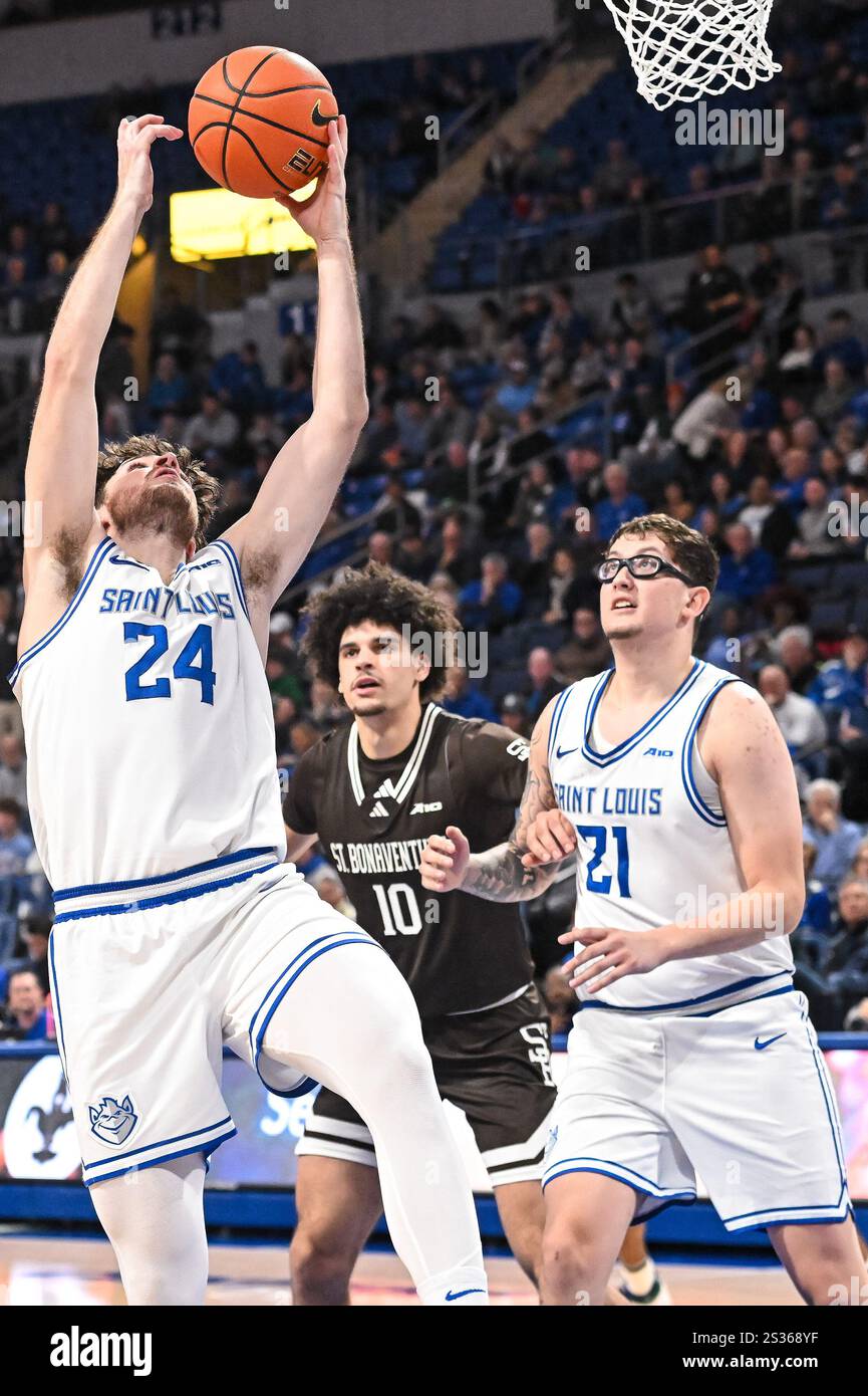 JANUARY 08, 2025: Saint Louis Billikens guard Gibson Jimerson (24 ...