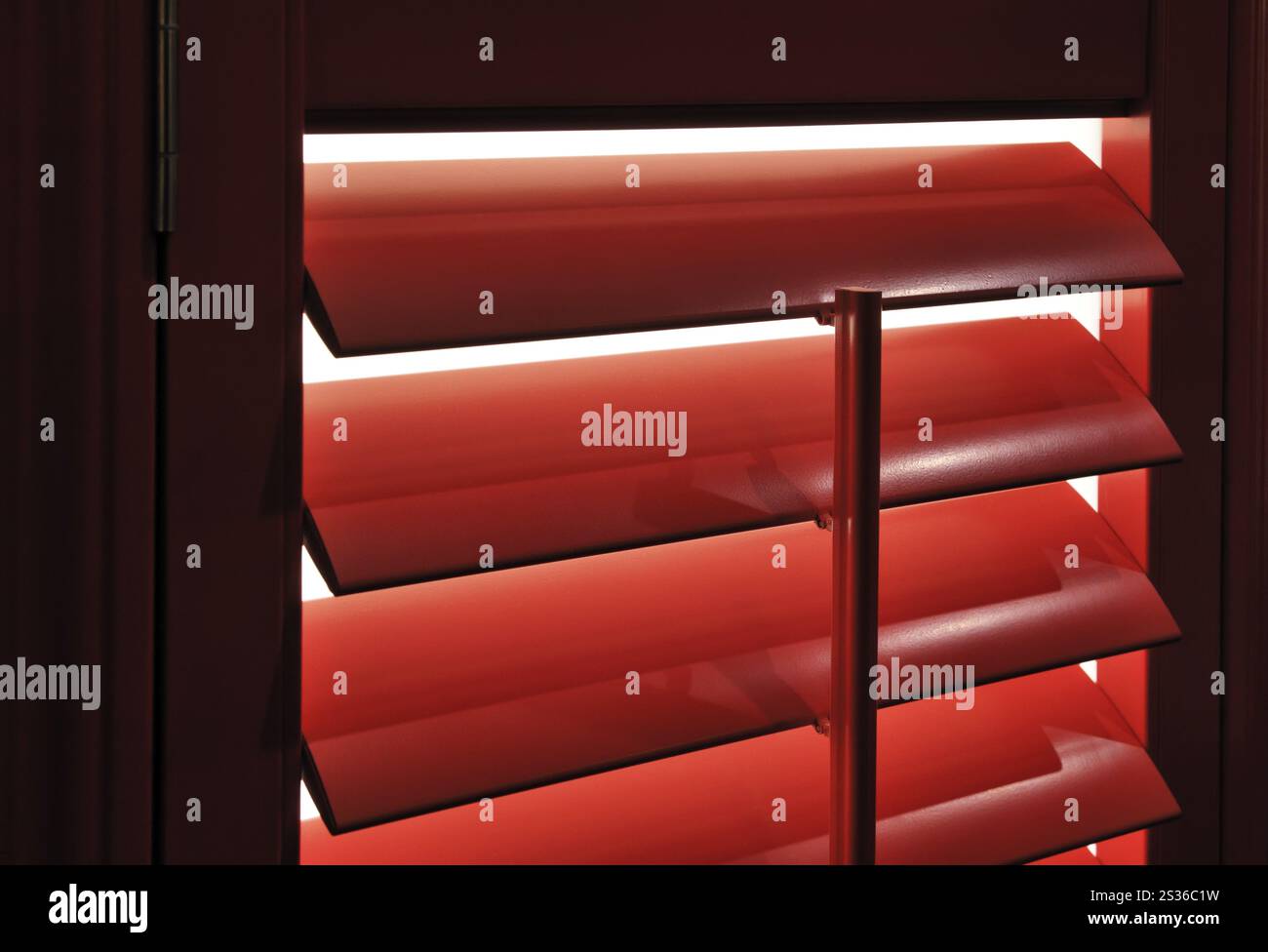 Contemporary window shutters Stock Photo - Alamy