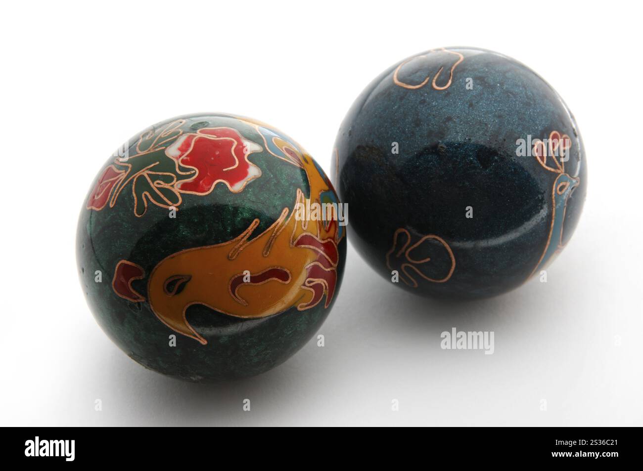 Stock photo of Relaxing musical therapy China stress balls with bells ...