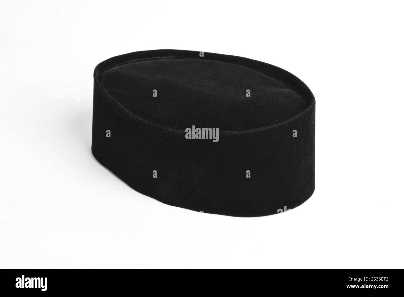 Black Peci or Songkok. Songkok or traditional cap for muslims isolated ...