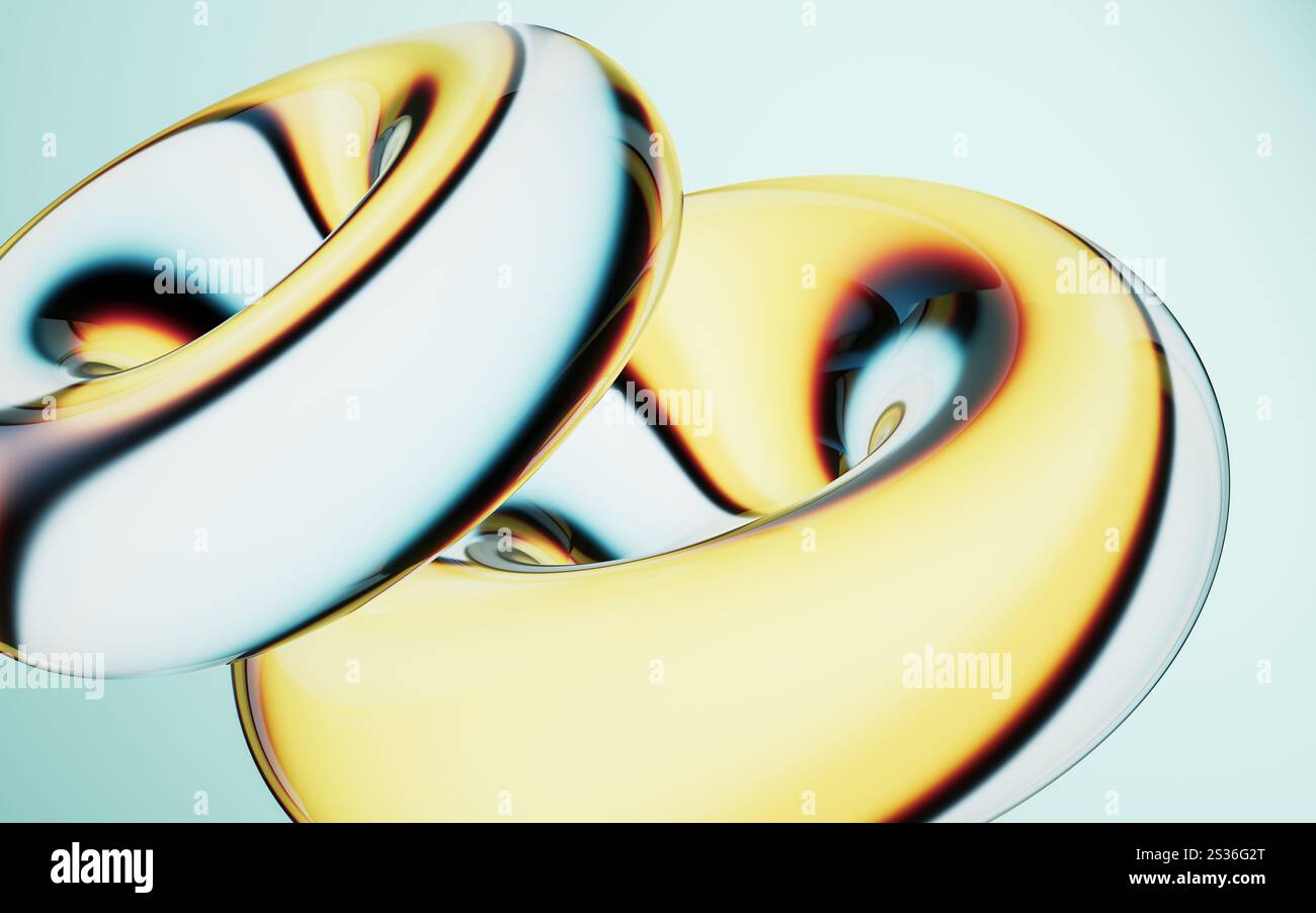 Abstract colorful gradient glass background with smooth transitions of ...