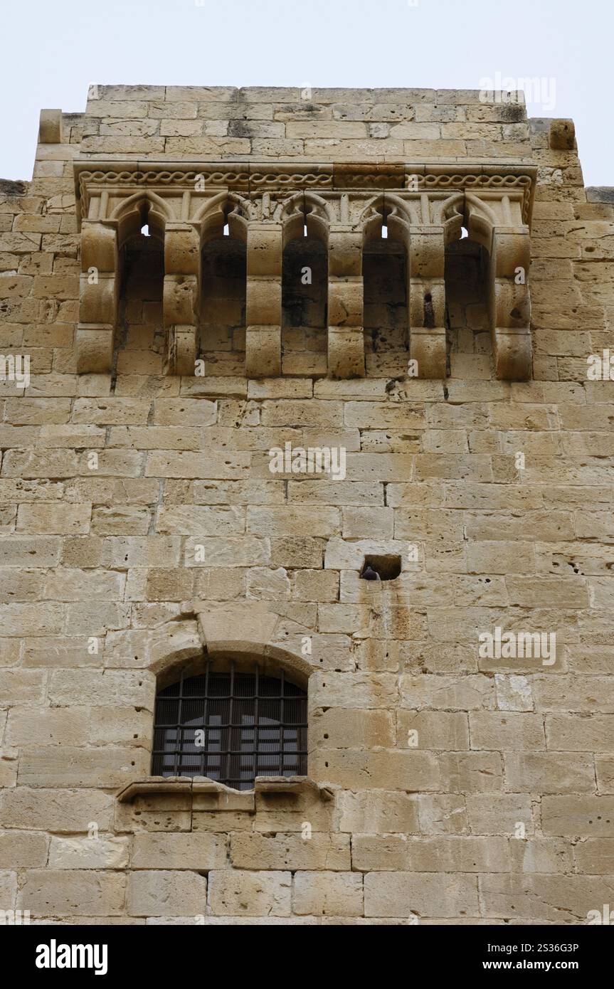 Travel stock photo of a Kolossi castle Medieval stronghold walls with ...