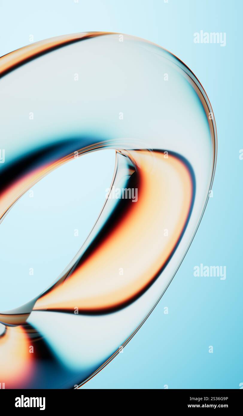 Abstract colorful gradient glass background with smooth transitions of ...