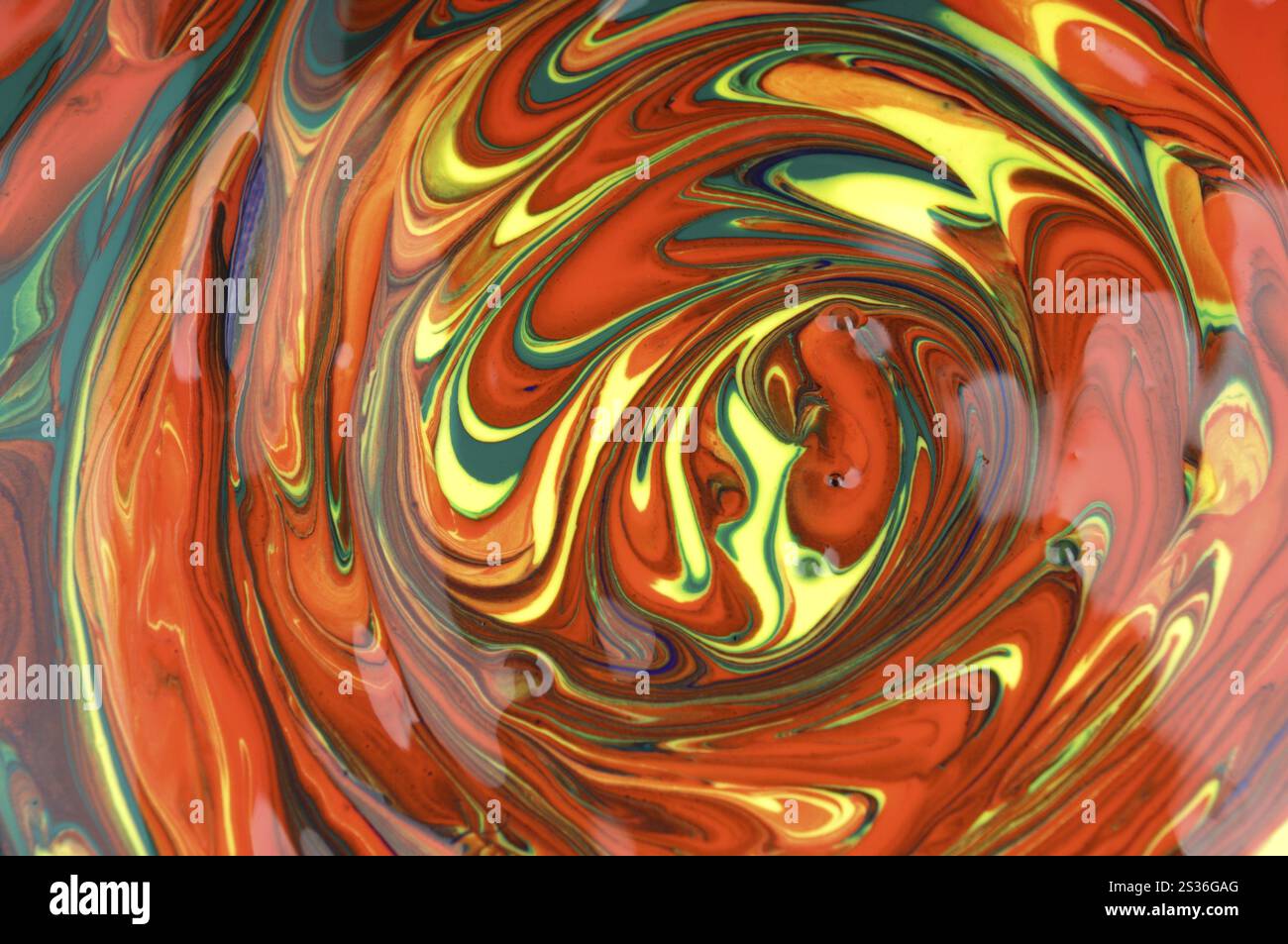 Abstract smeared different colors of paint Stock Photo - Alamy