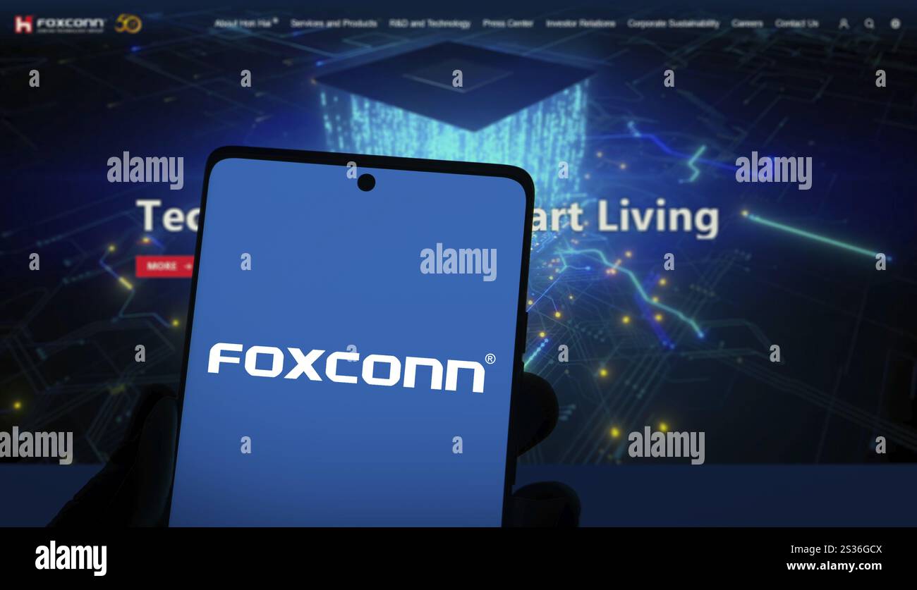 Foxconn company on stock market. Foxconn financial success and profit ...