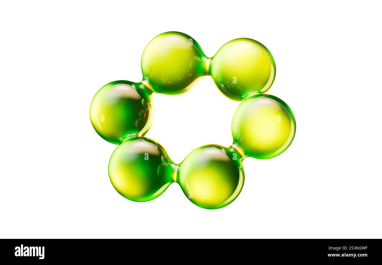 Transparent green biological molecule hi-res stock photography and ...