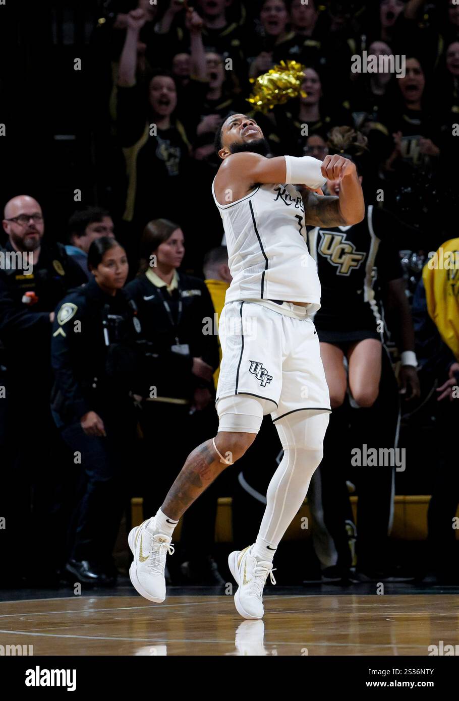 ORLANDO, FL - JANUARY 08: UCF Knights guard Darius Johnson (3 ...
