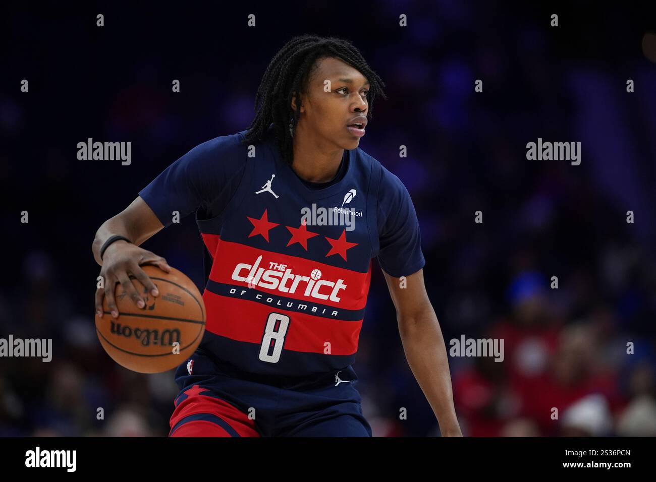 Washington Wizards' Carlton Carrington plays during an NBA basketball ...