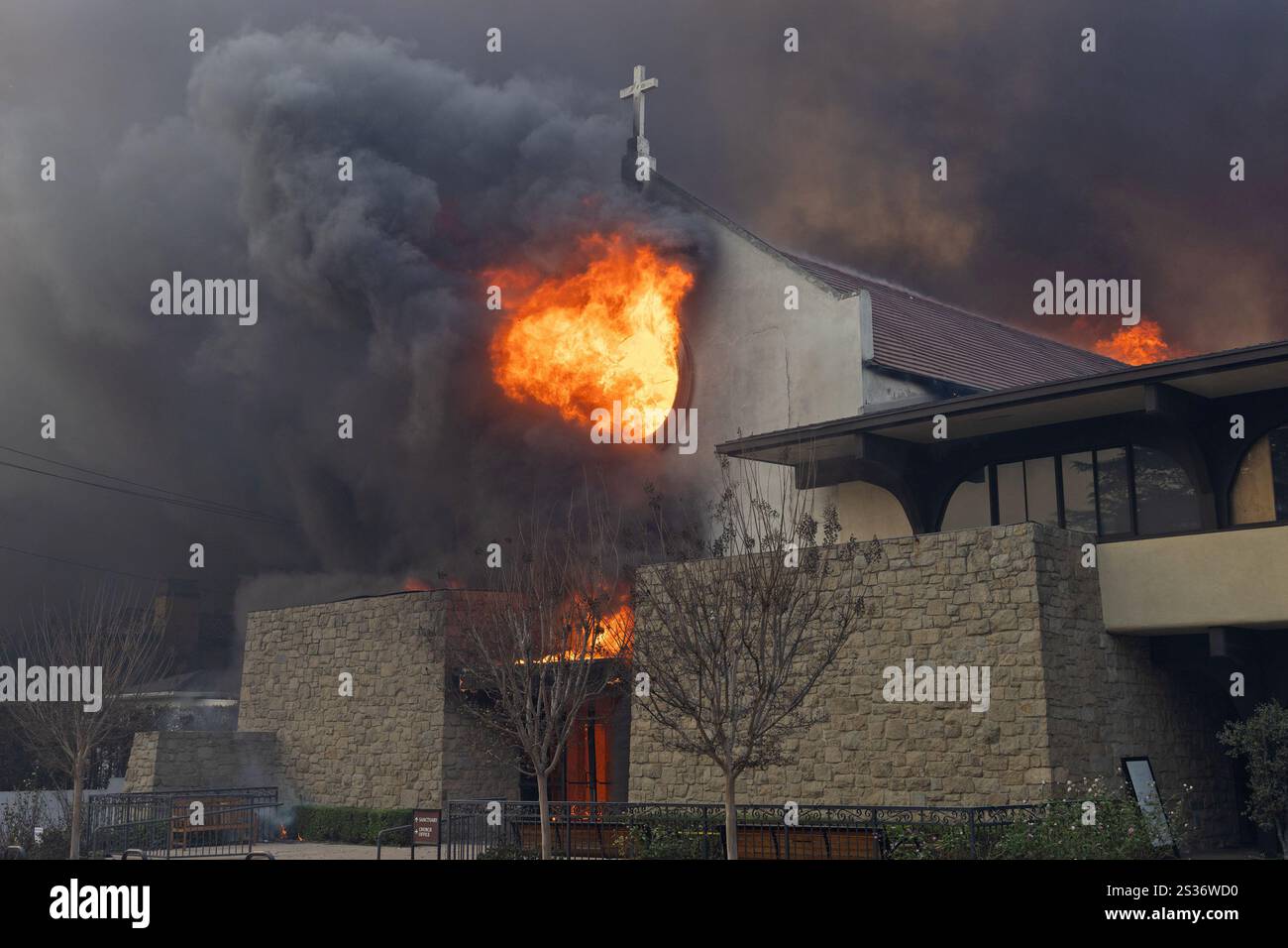 Los Angeles, California, USA. 8th Jan, 2025. The United Methodist ...