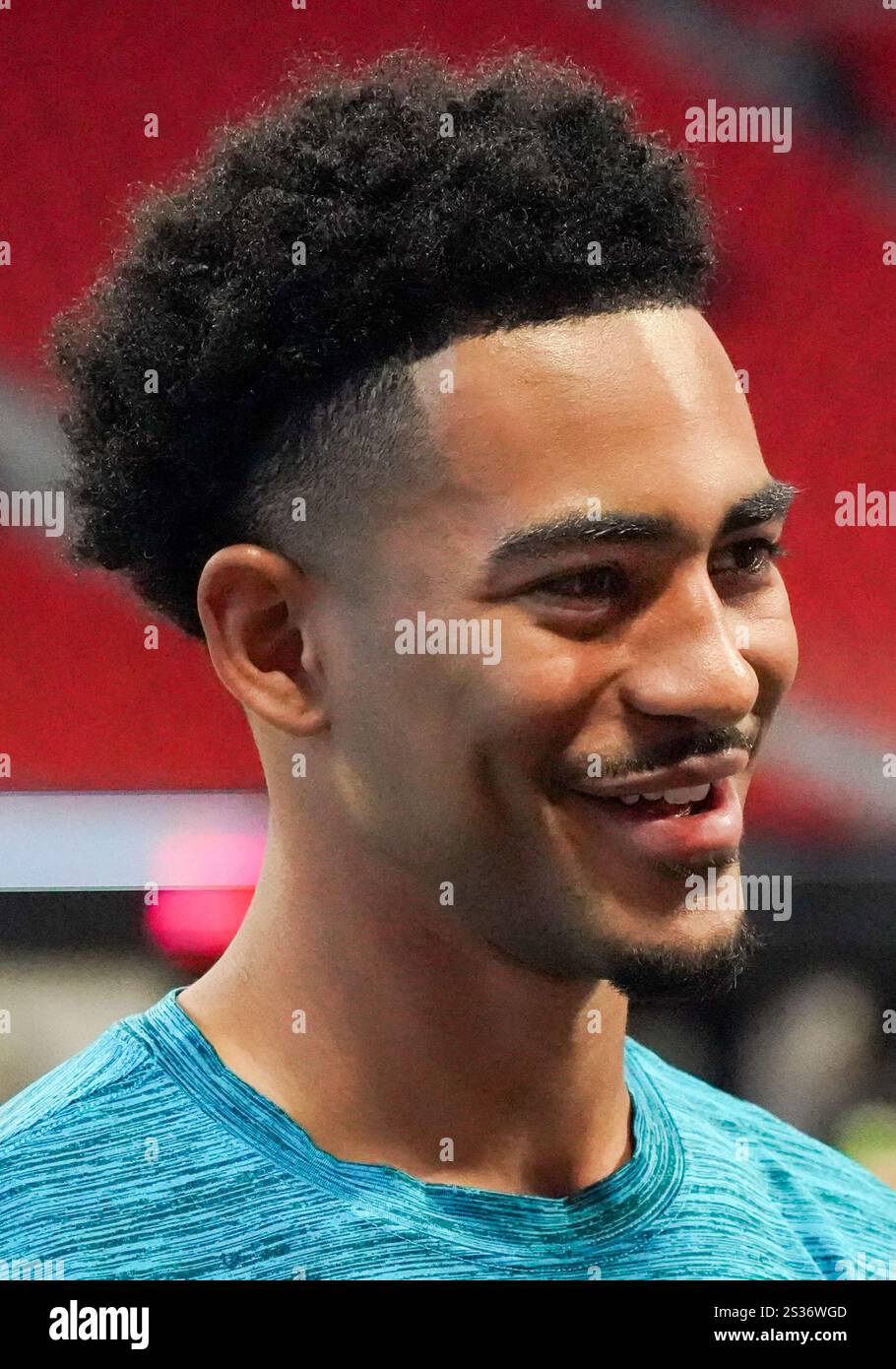 Atlanta, Georgia, USA. 5th Jan, 2025. Carolina Panthers quarterback ...