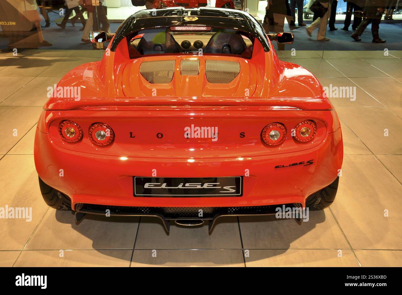 Lotus Elise at the IAA Stock Photo - Alamy