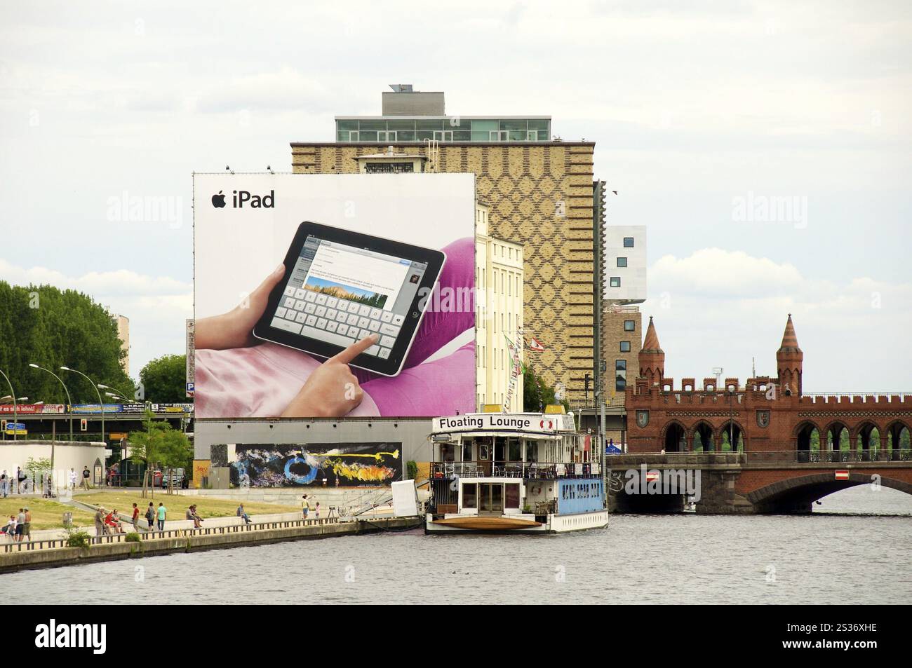 Advertising in berlin Stock Photo - Alamy