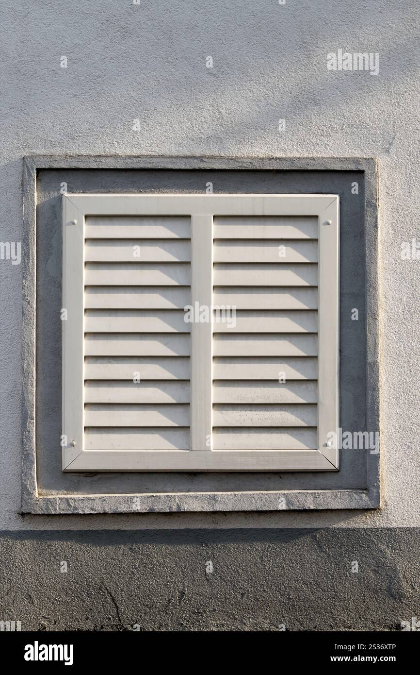 Window shutter close-up, symbol for privacy protection, sun protection ...