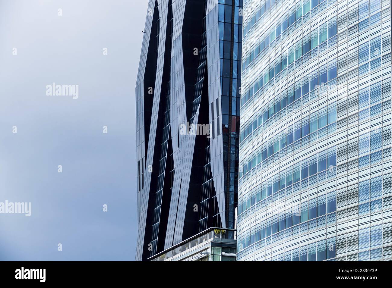 The window front of a modern building for offices Austria Stock Photo ...