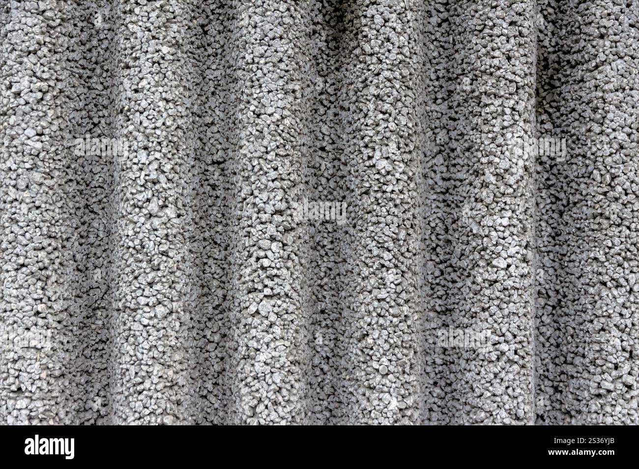 Solid corrugated wall, symbol of stability, background, structure ...