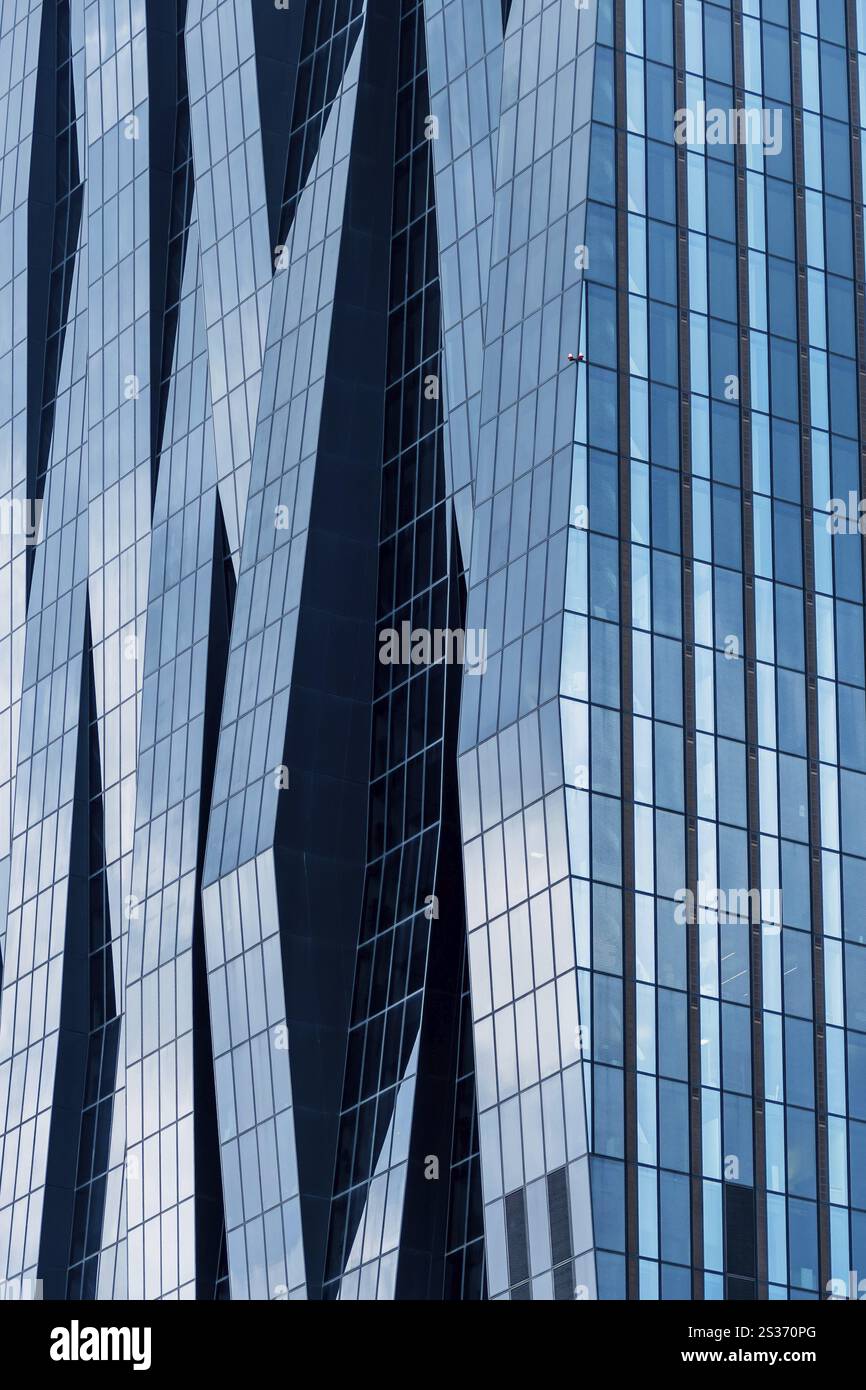 The window front of a modern building for offices Austria Stock Photo ...