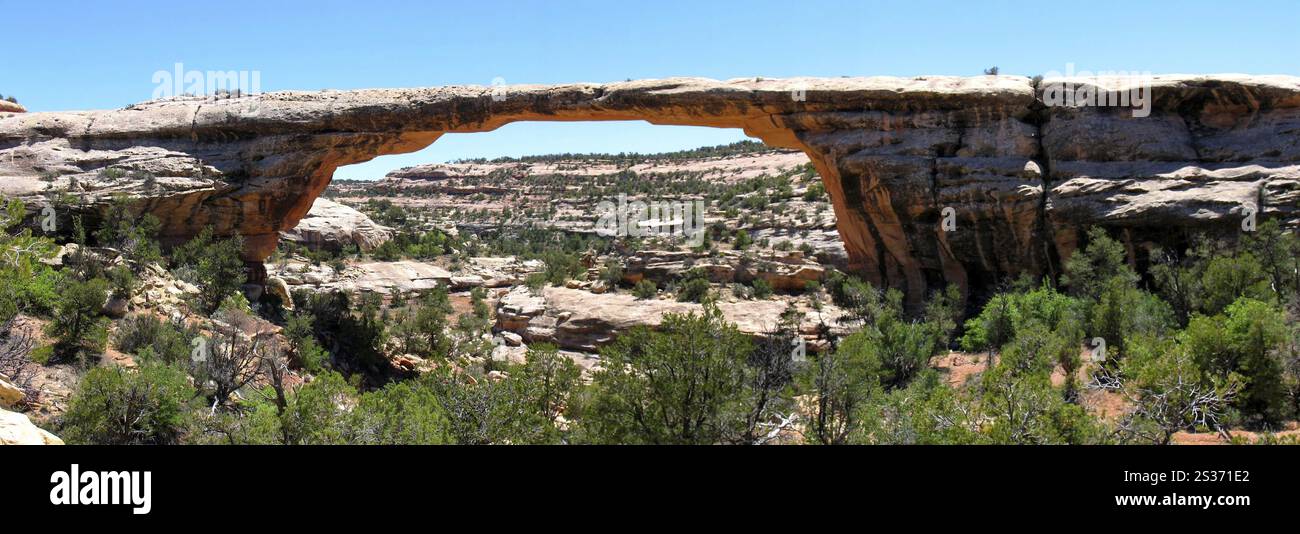Owachomo Bridge, Natural Bridges National Monument, Utah, USA USA Stock ...