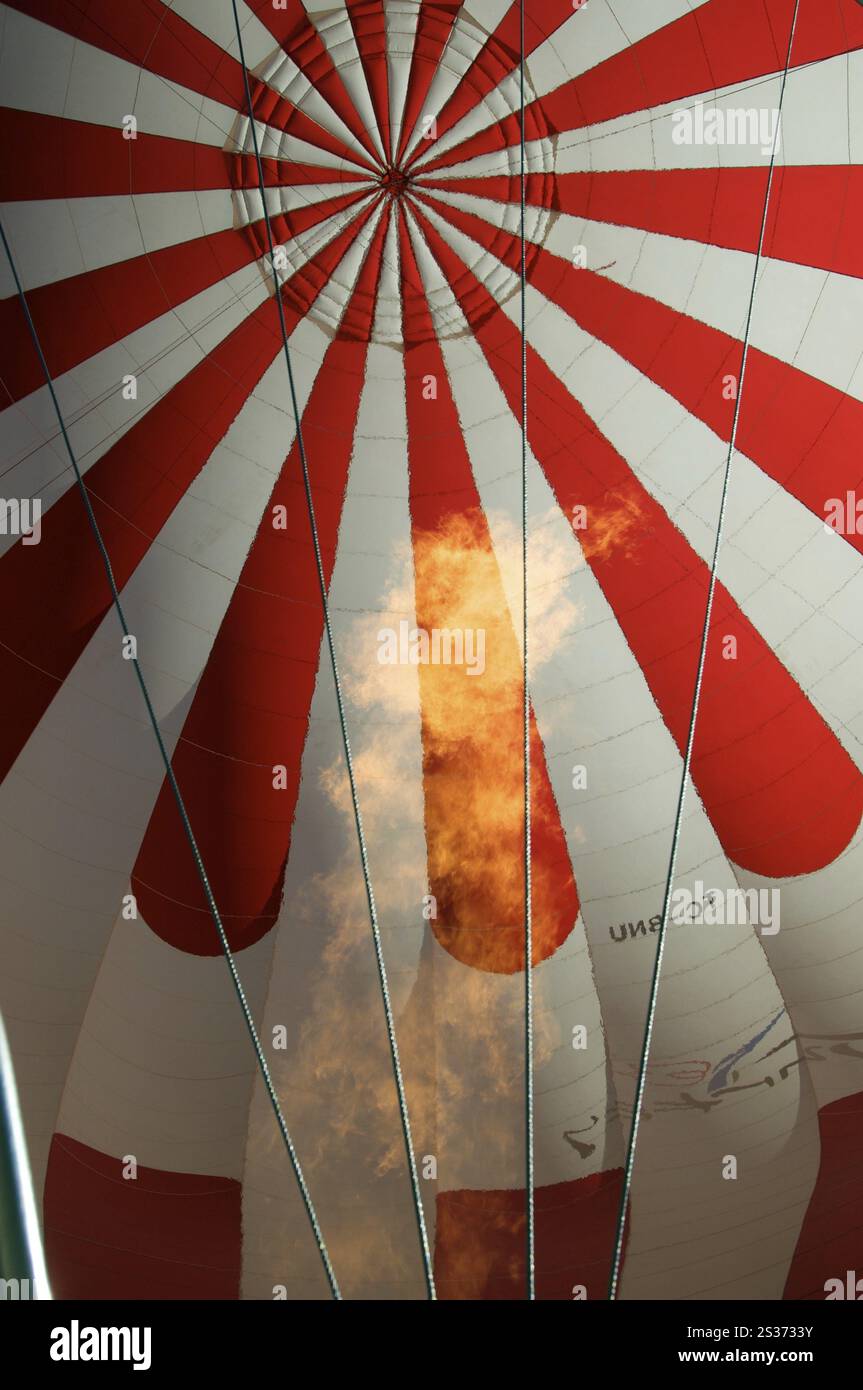 Balloon is inflated Stock Photo - Alamy