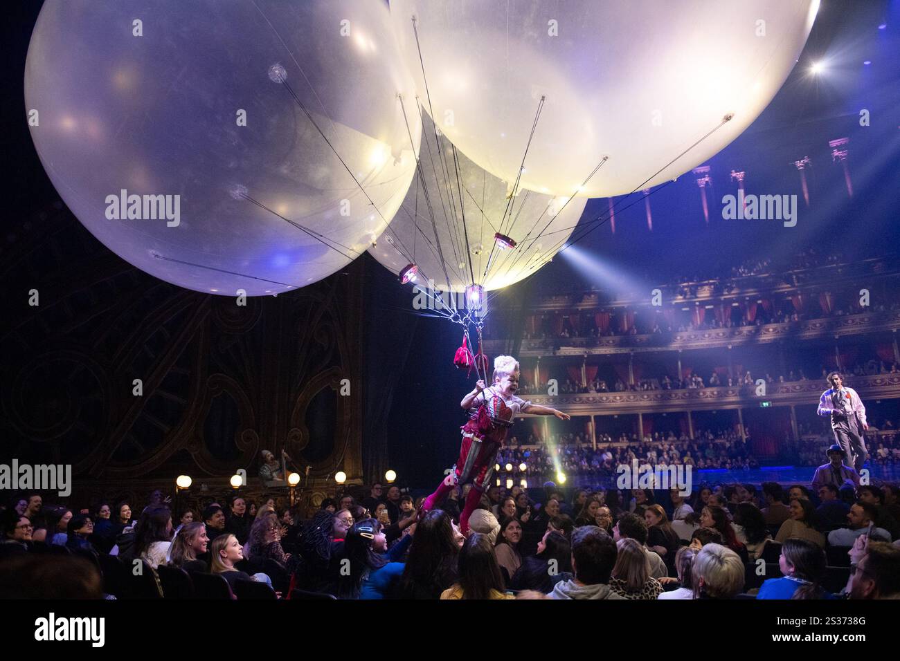 London, UK. 08 Jan, 2025. Pictured: The Clowness (Valentyna Paylevanyan ...