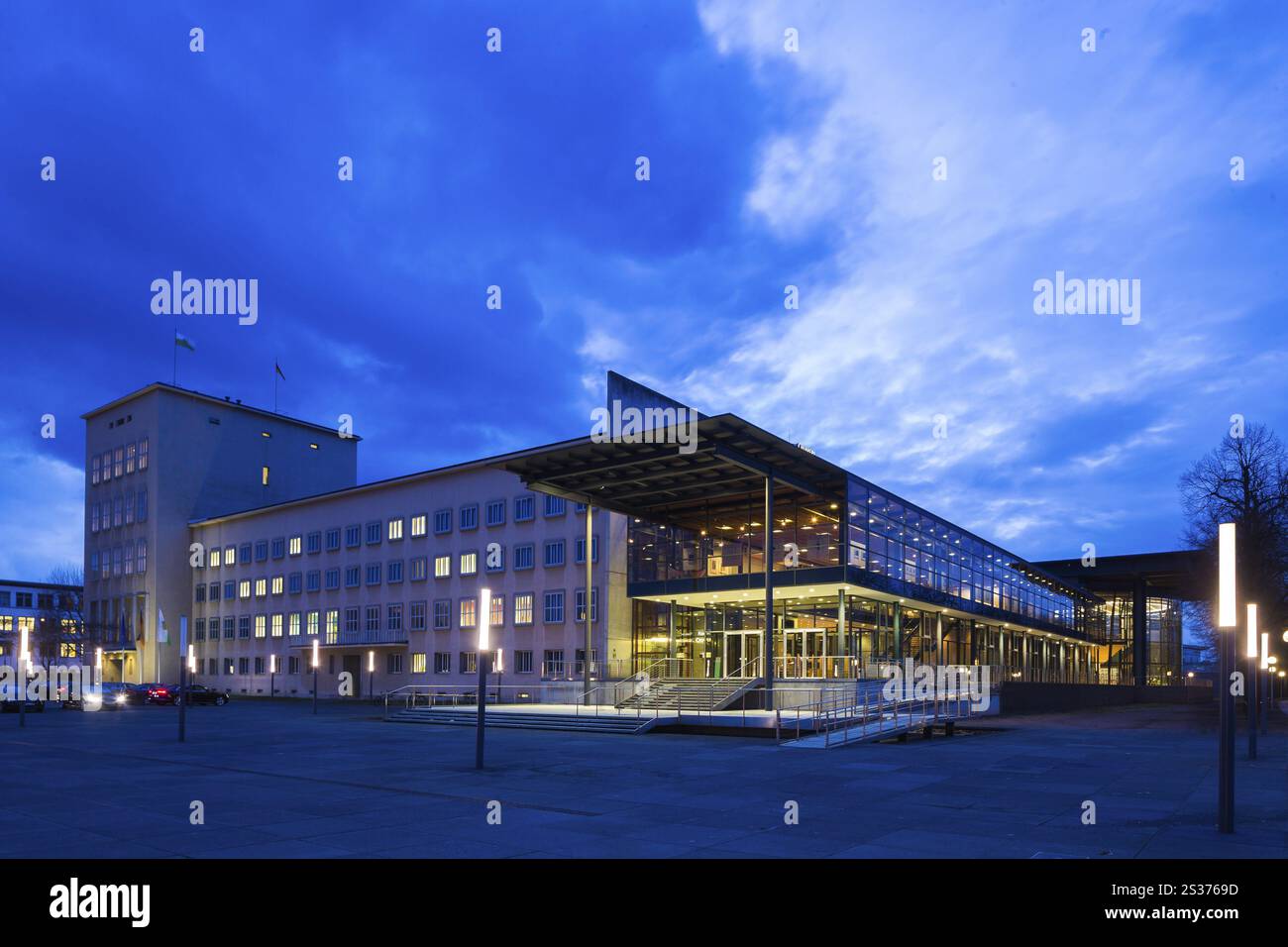 Saxon State Parliament Former building of the State Finance Office ...