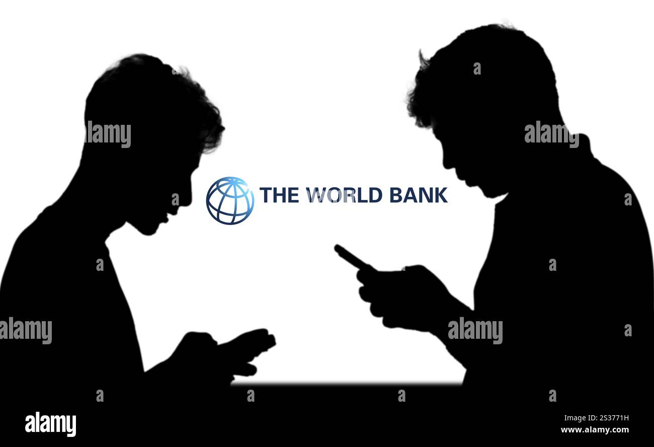 The world bank logo on smartphone Stock Photo - Alamy