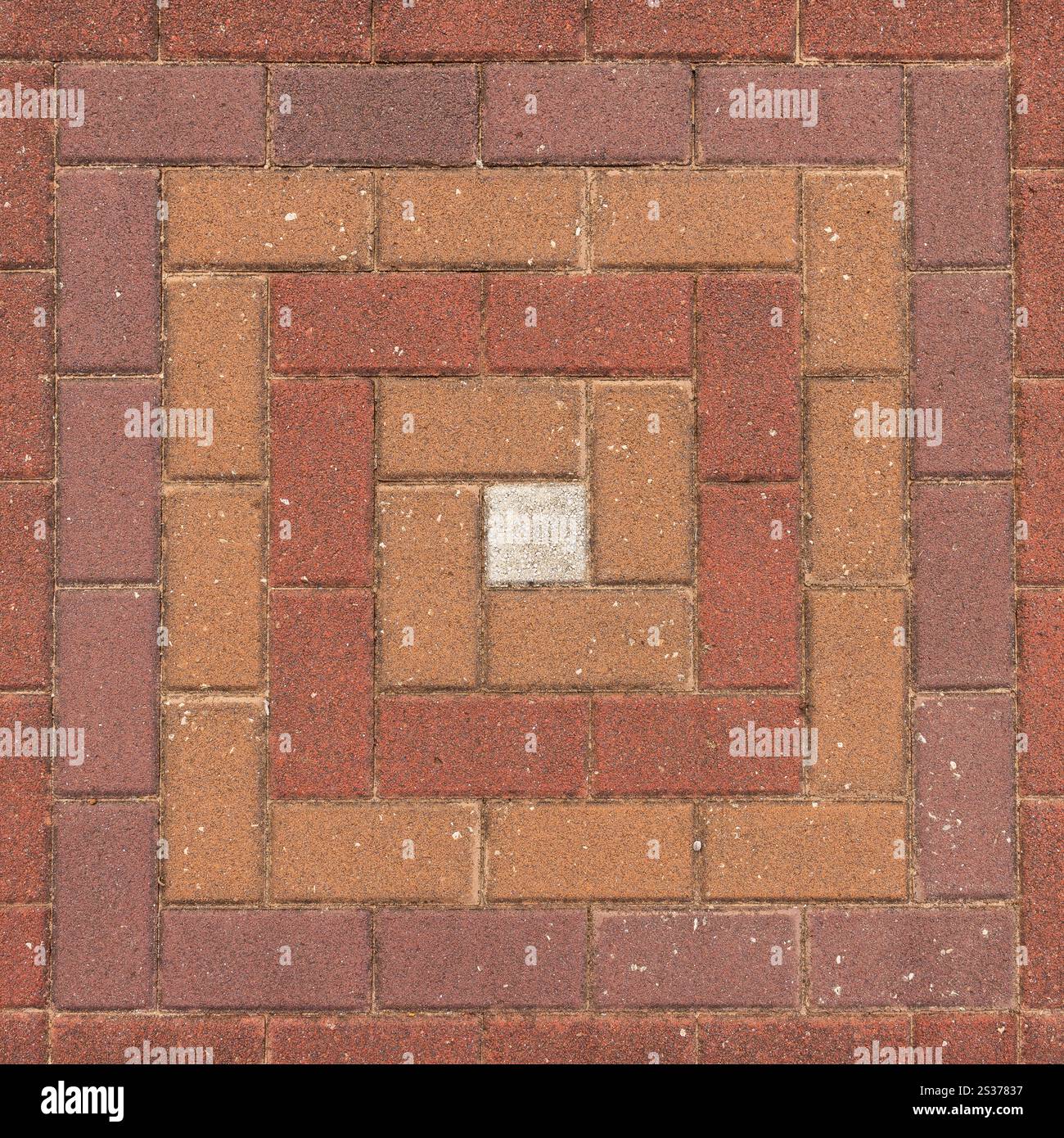 beautiful red brick square background with white square inside Stock ...