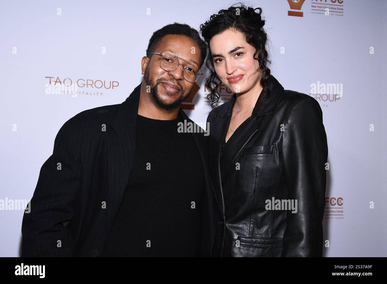New York, USA. 08th Jan, 2025. (L-R) Jomo Fray and Rosa Gilmore attend ...