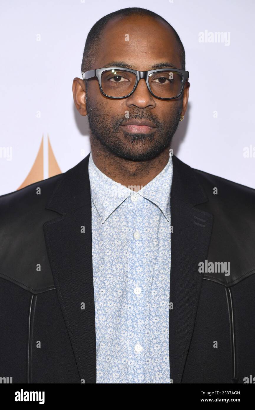 New York, USA. 08th Jan, 2025. Ramell Ross attends the 2025 New York ...