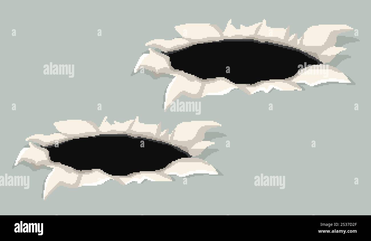 Torn paper pattern jagged Stock Vector Images - Alamy