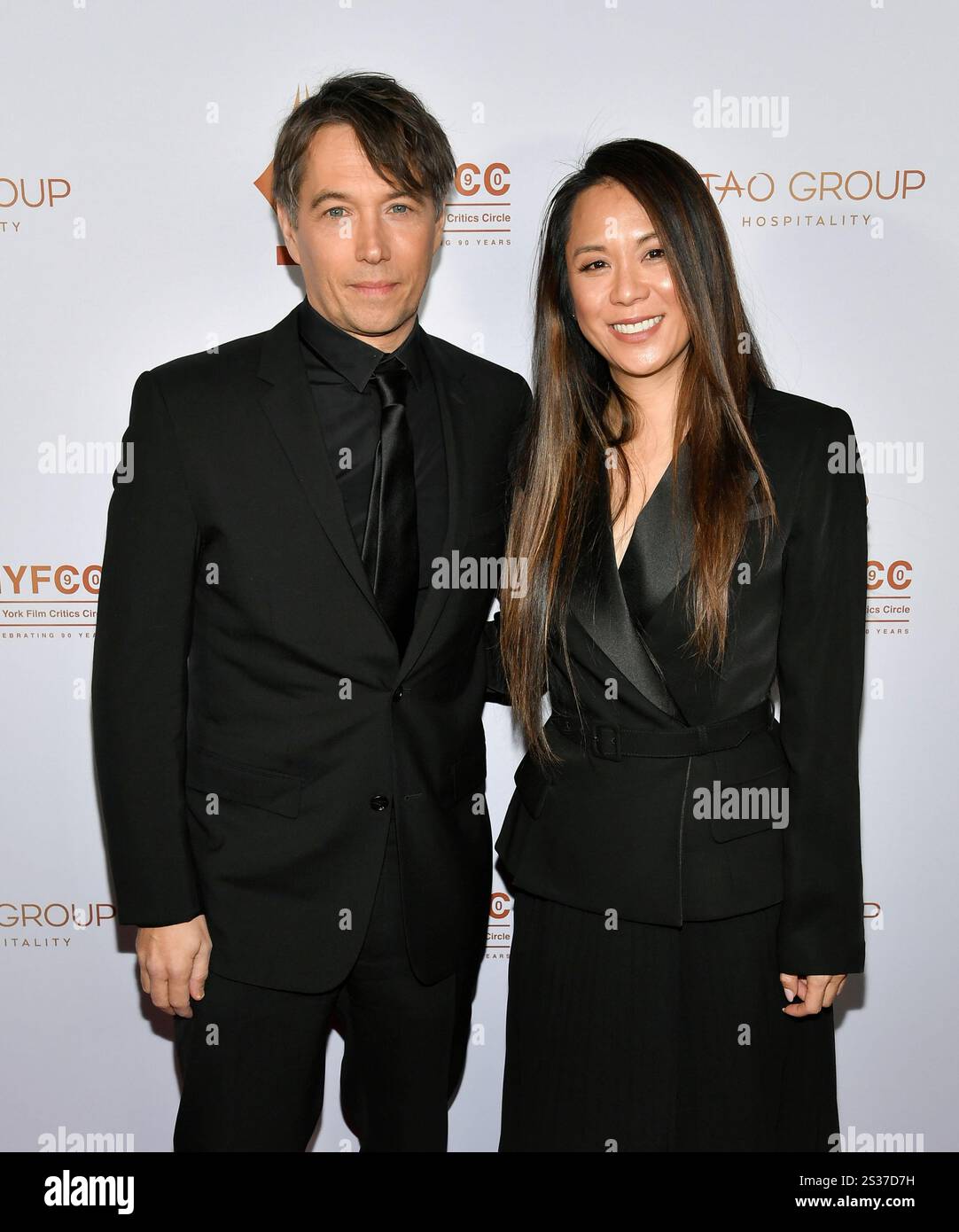 Sean Baker, left, and Sammy Quan attend the New York Film Critics ...