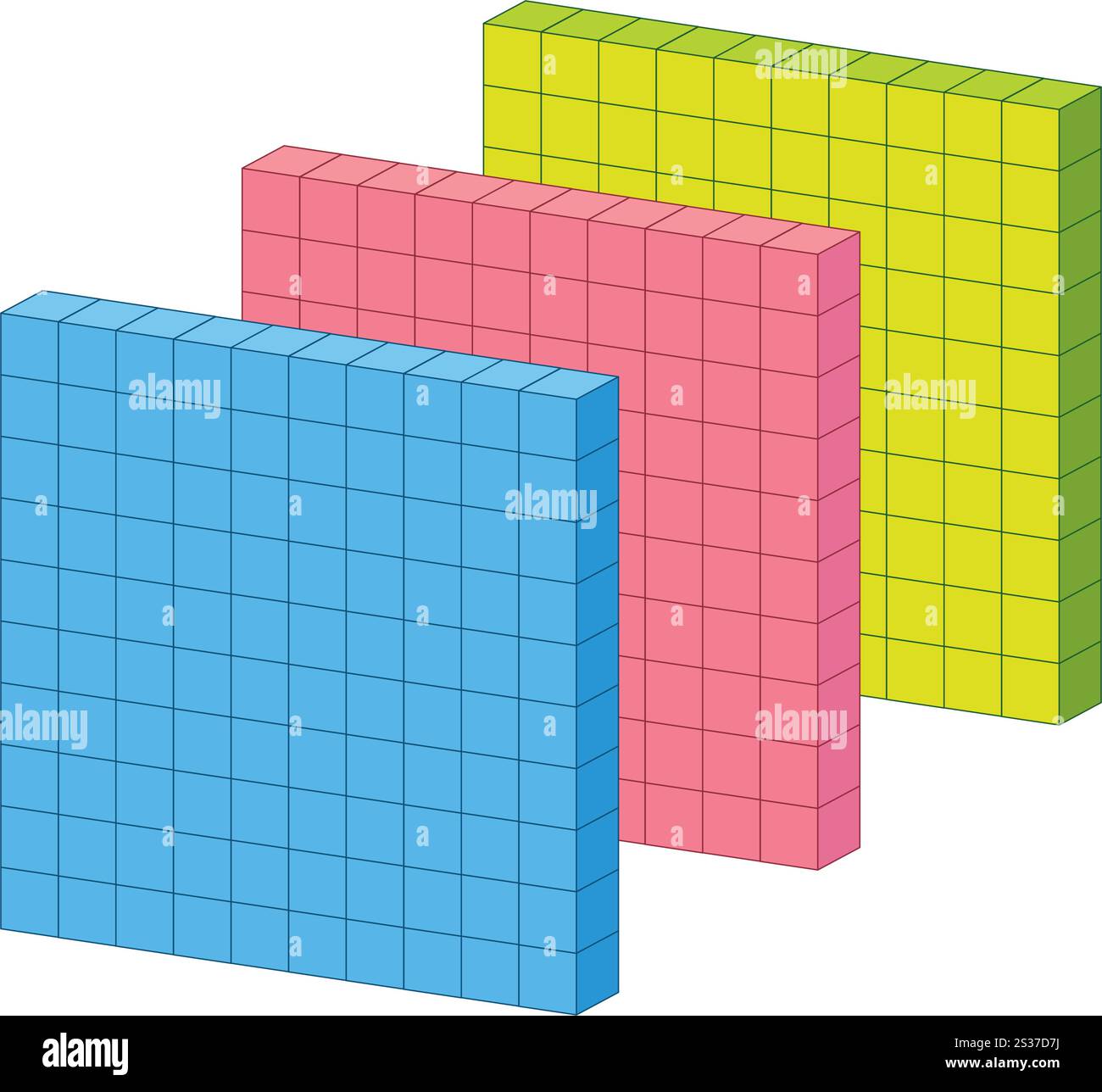 Abstract geometric shapes arranged Cut Out Stock Images & Pictures - Alamy