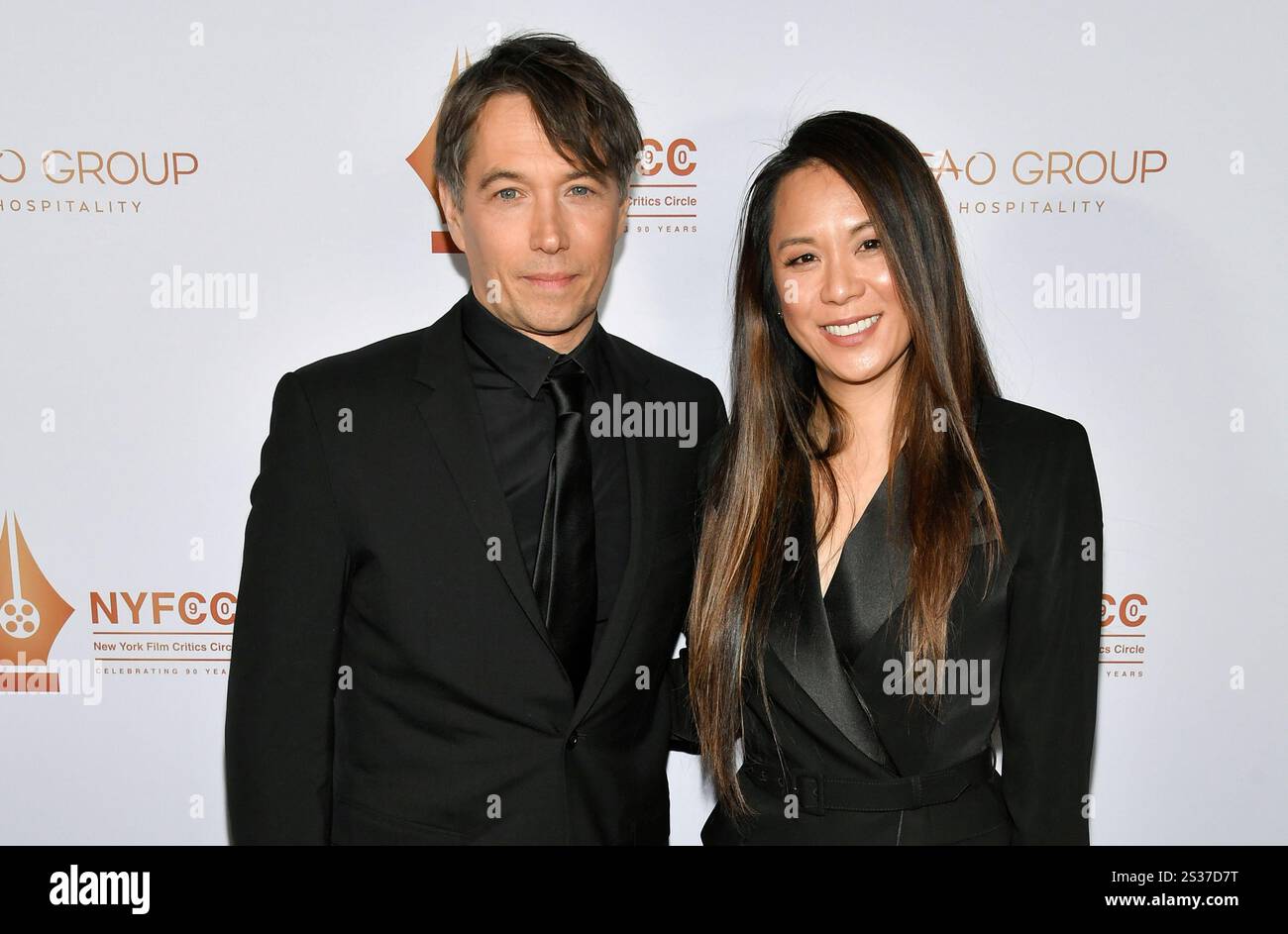 Sean Baker, left, and Sammy Quan attend the New York Film Critics ...