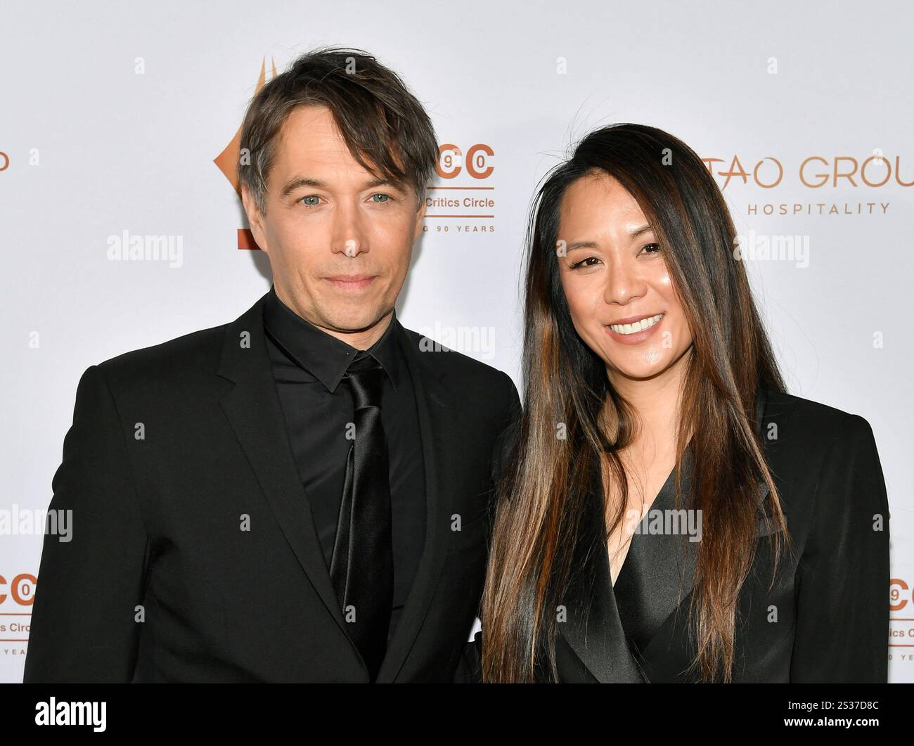 Sean Baker, left, and Sammy Quan attend the New York Film Critics ...