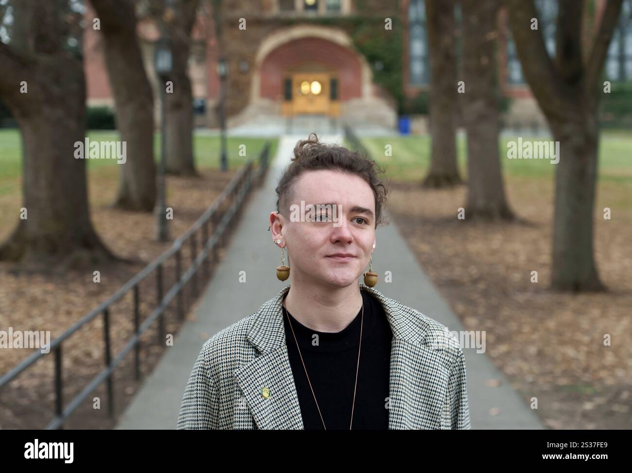 Nick Koenig, a University of Idaho doctoral student who teaches in ...