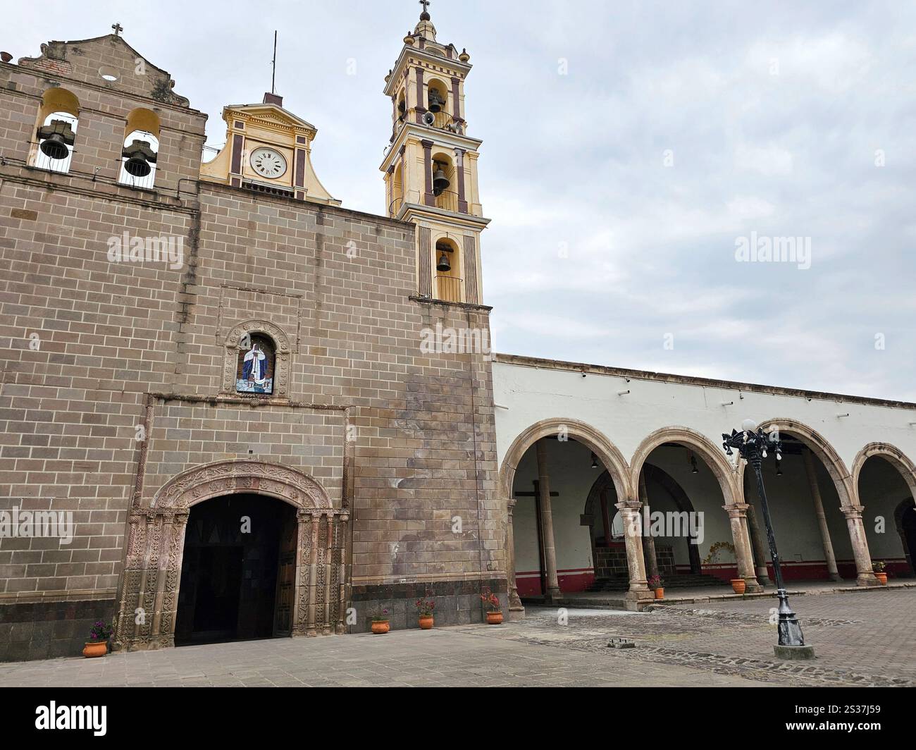 Otumba, Edomex, Mexico - Feb 14 2024: Otumba, magical town in the state ...