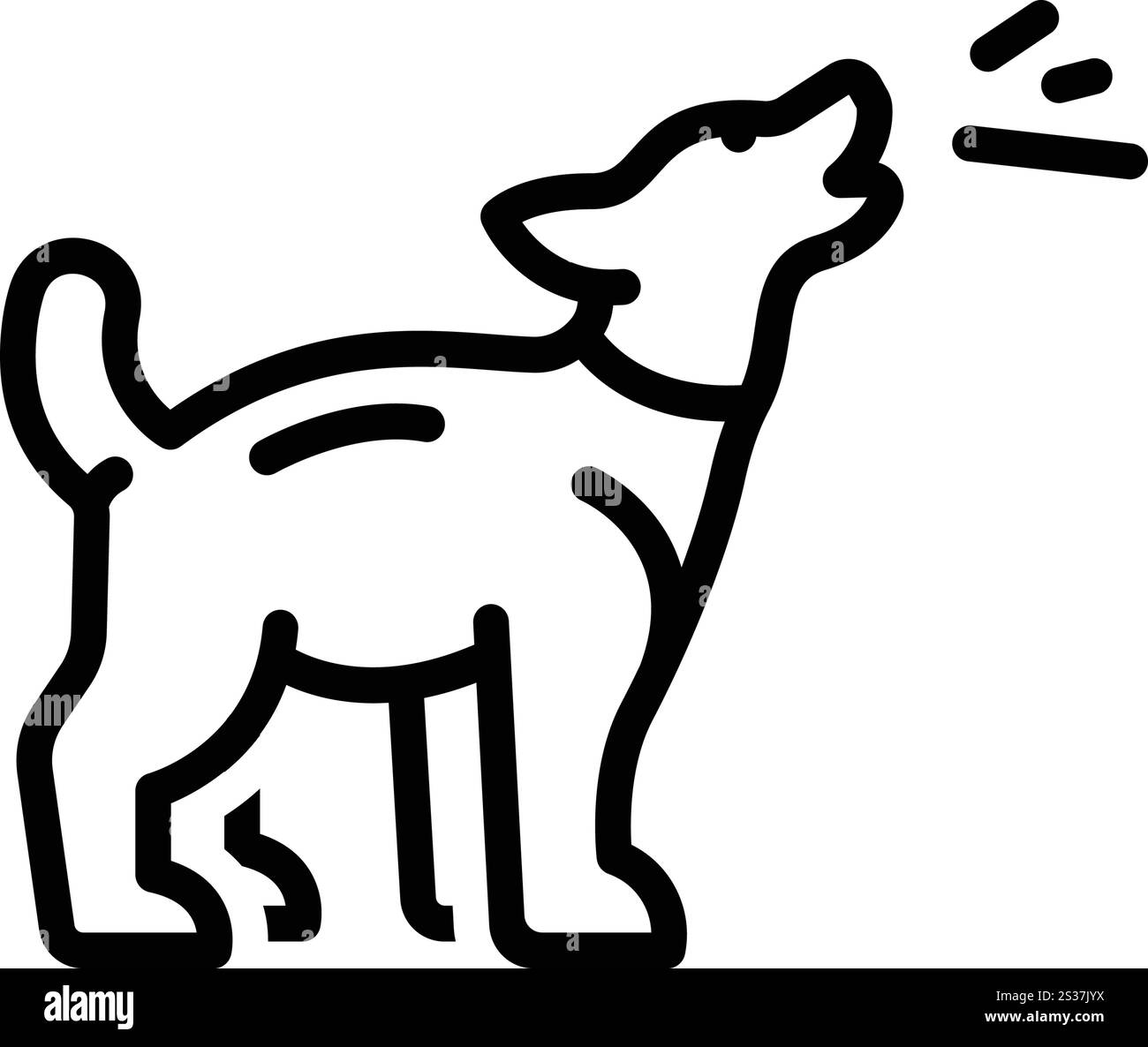 Beware dog sign Black and White Stock Photos & Images - Alamy