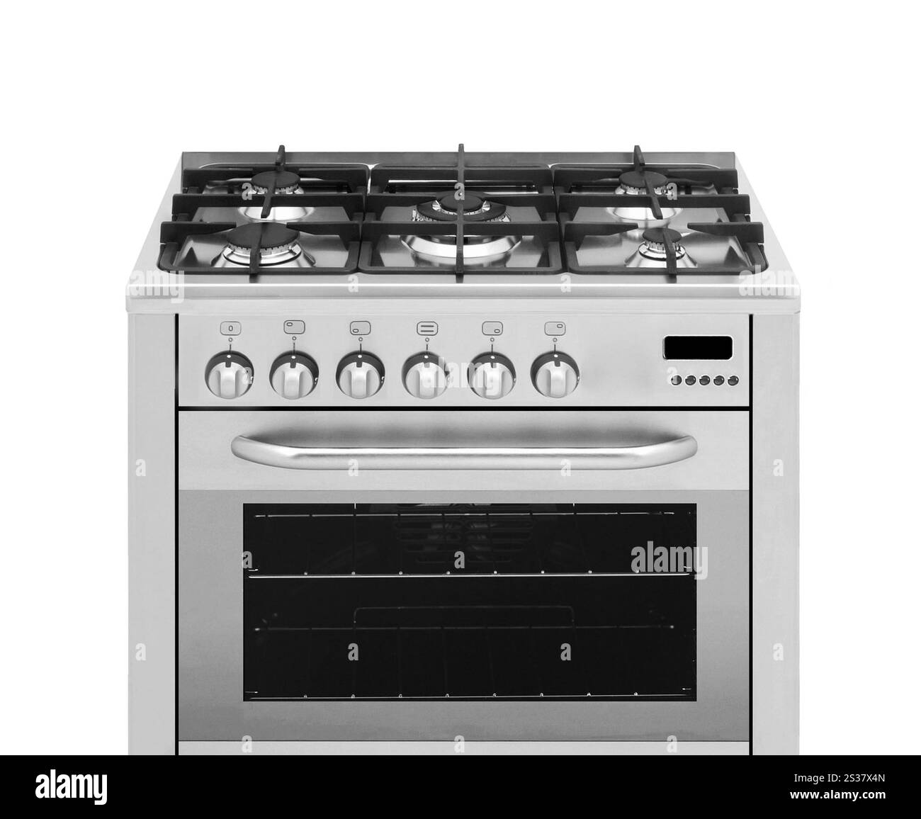 gas cooker isolated on white background. gas cooker Stock Photo - Alamy