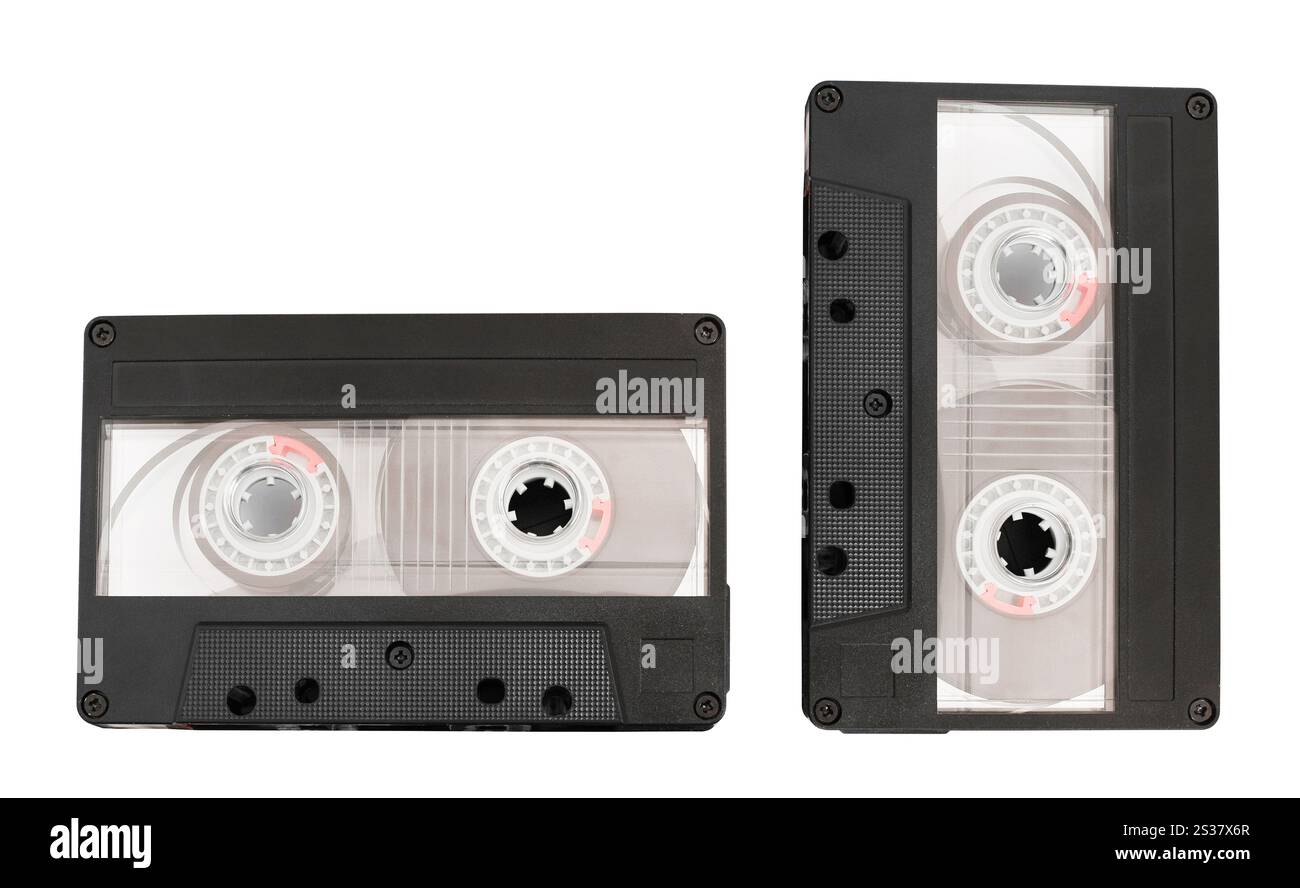 Vintage retro audio tape cassettes hi-res stock photography and images ...