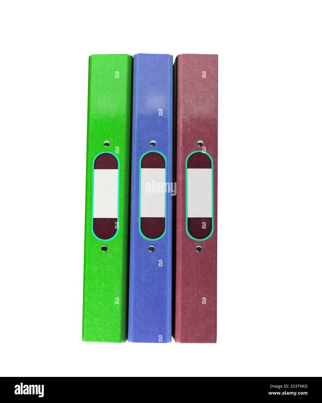 Office folders isolated on white background. Office folders isolated on ...