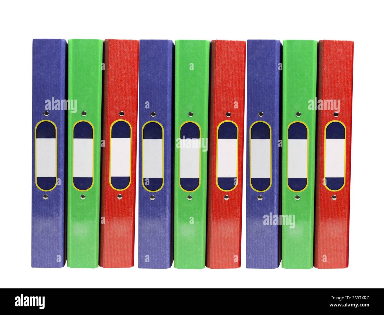 Office folders isolated on white background. Office folders isolated on ...