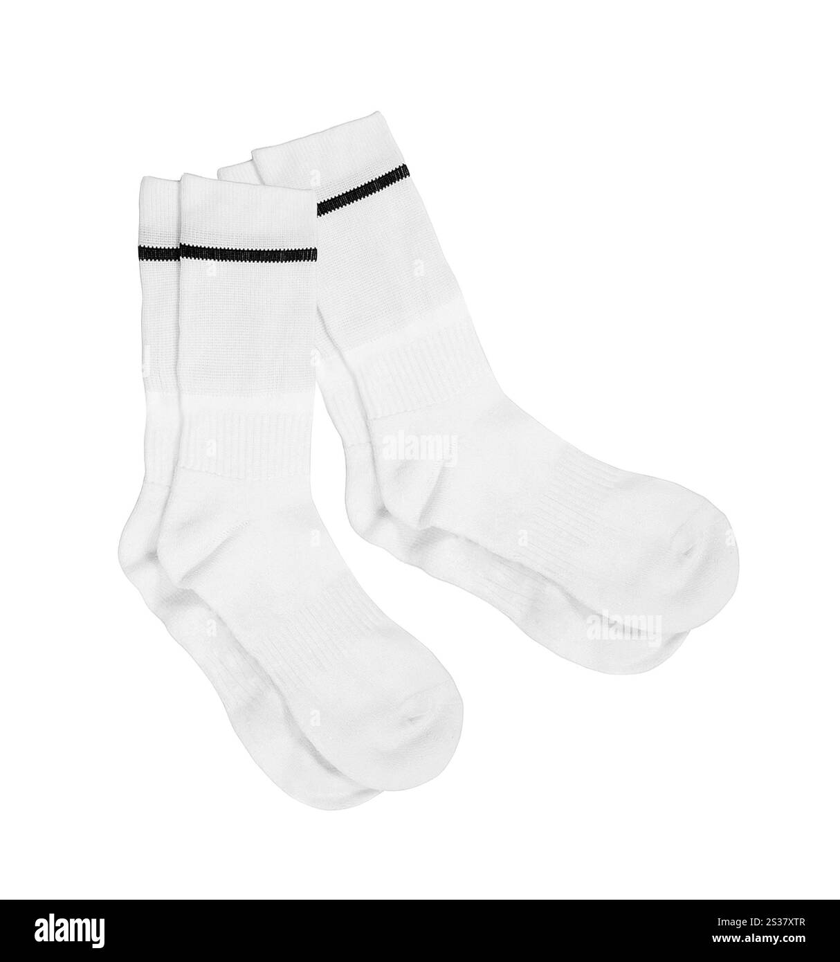 Sportswear socks Black and White Stock Photos & Images - Alamy