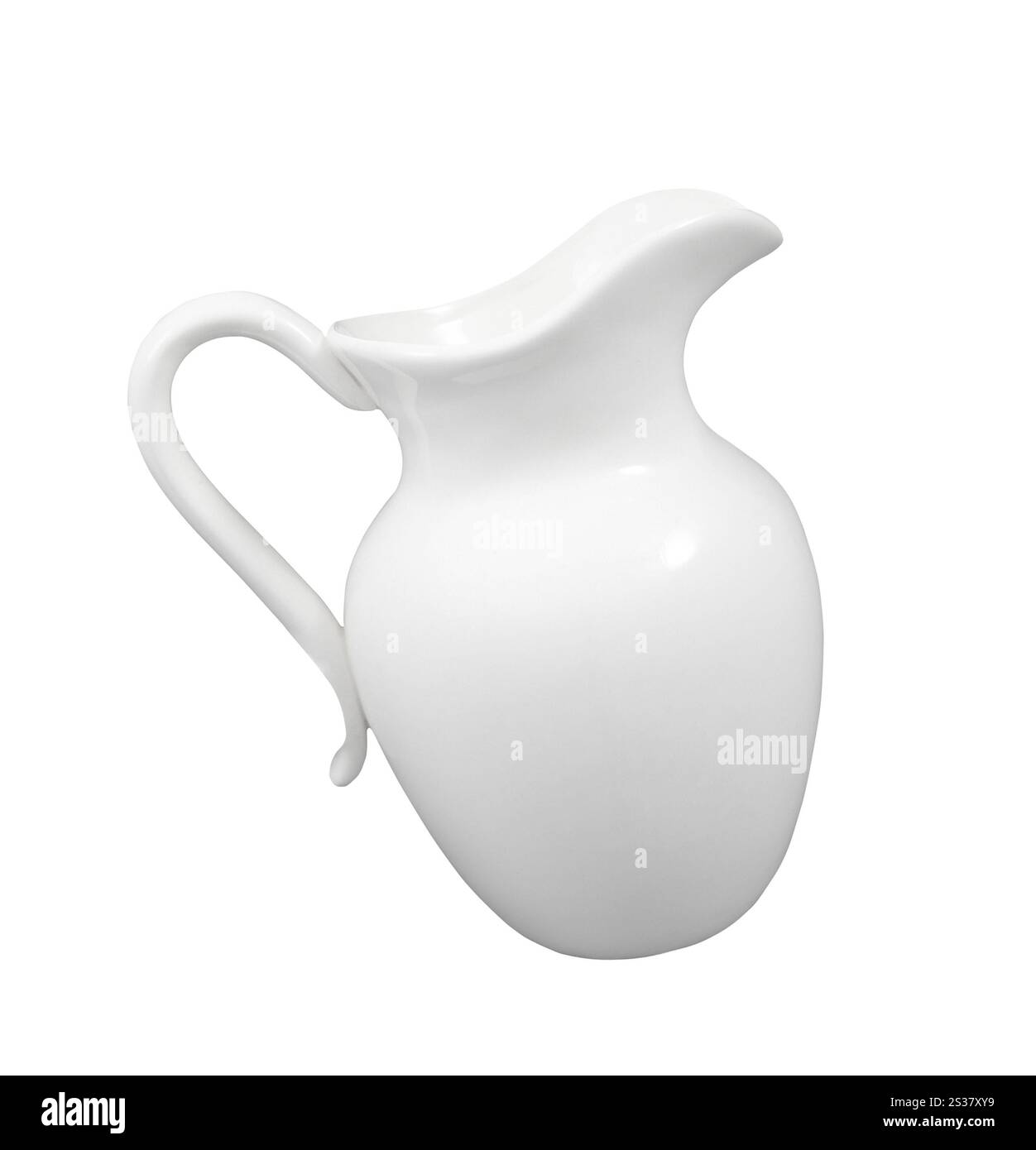 milk jar isolated on white background. milk jar isolated Stock Photo ...